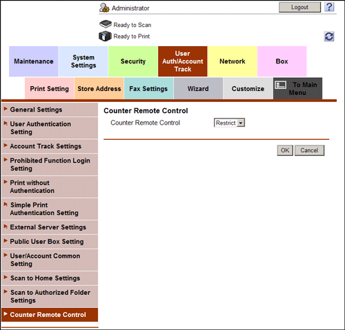 Web Management Tool